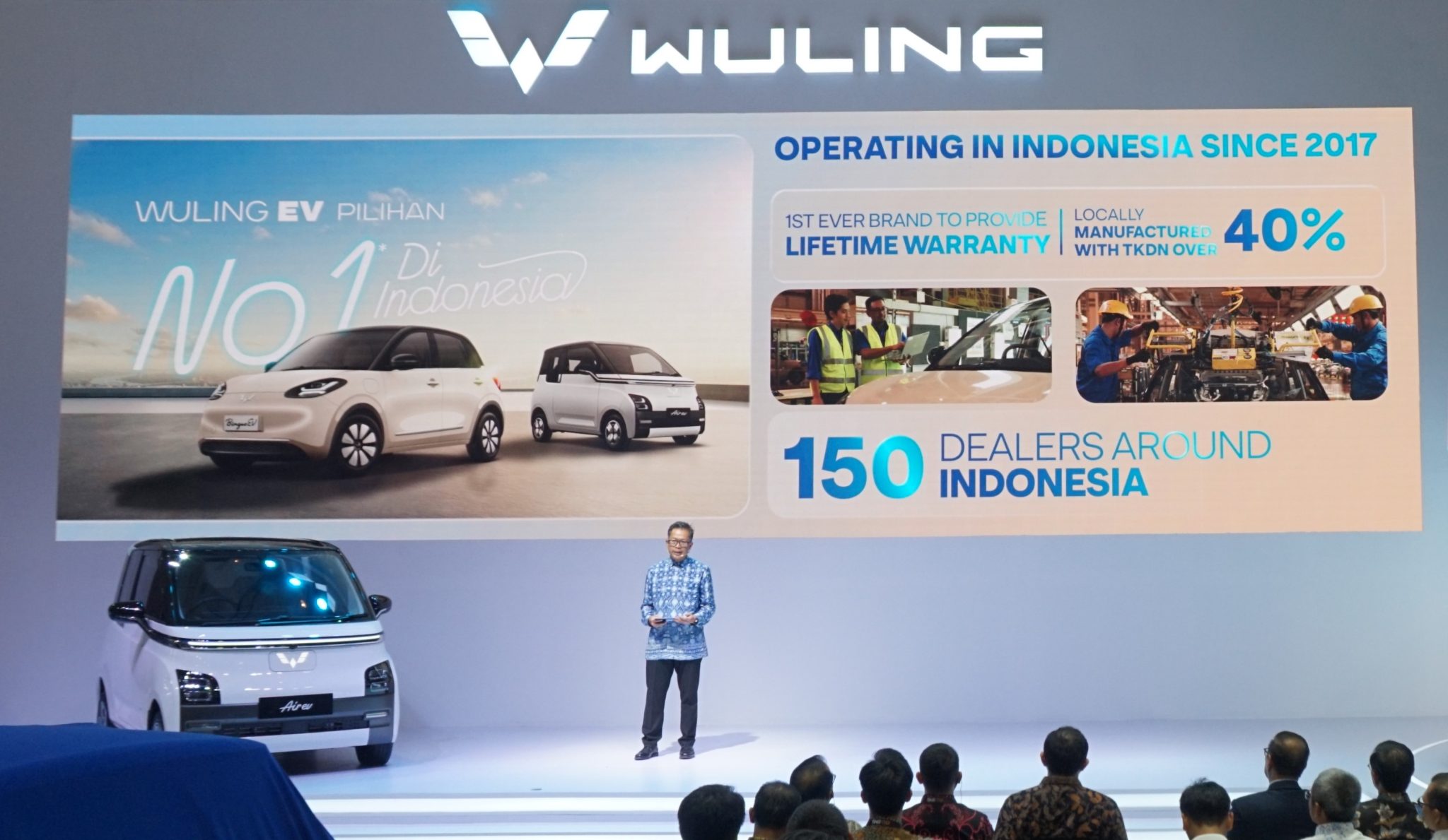 Wuling Tampilkan Cloud EV Pertama Kali Di IIMS 2024 Kendaraan Listrik ...